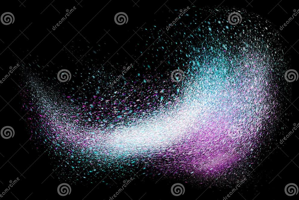 Abstract Dust Design for Use As Background Stock Photo - Image of flour ...