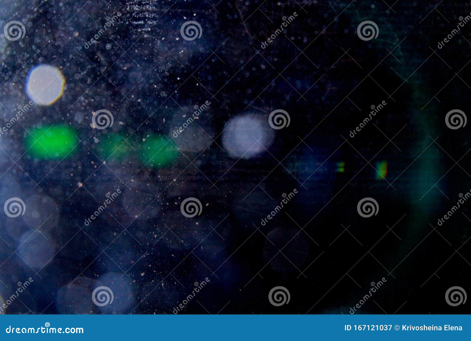 Abstract Dust Explosion and Flash with Illumination on a Black ...