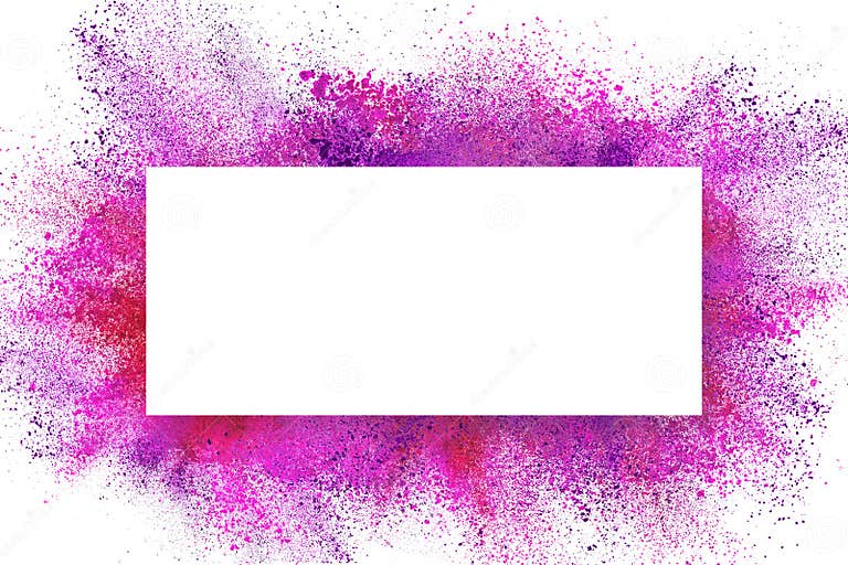 Abstract Dust Explosion Frame Background Stock Photo - Image of shine ...