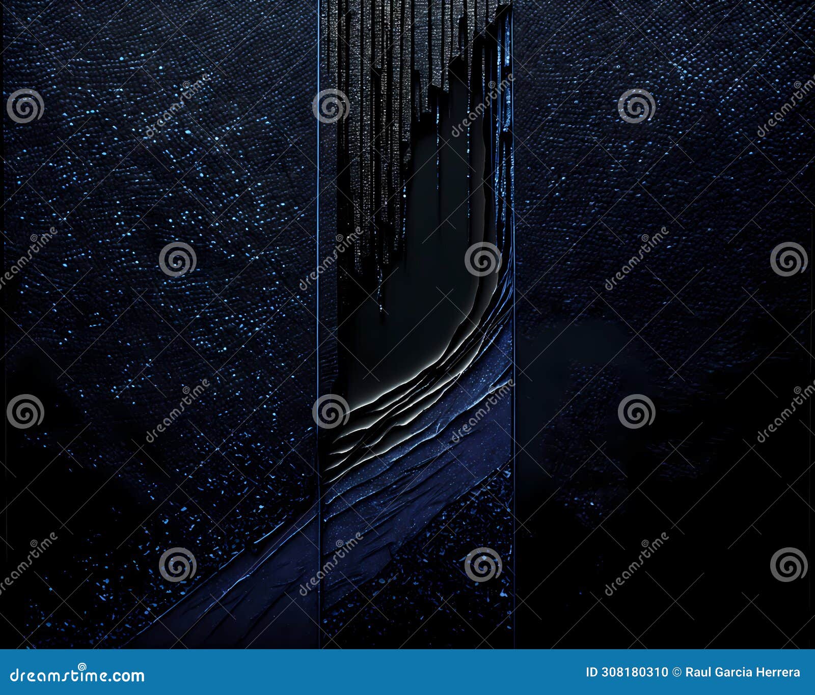 Abstract Dynamic Background Texture. Blue Science Fiction Style Stock ...