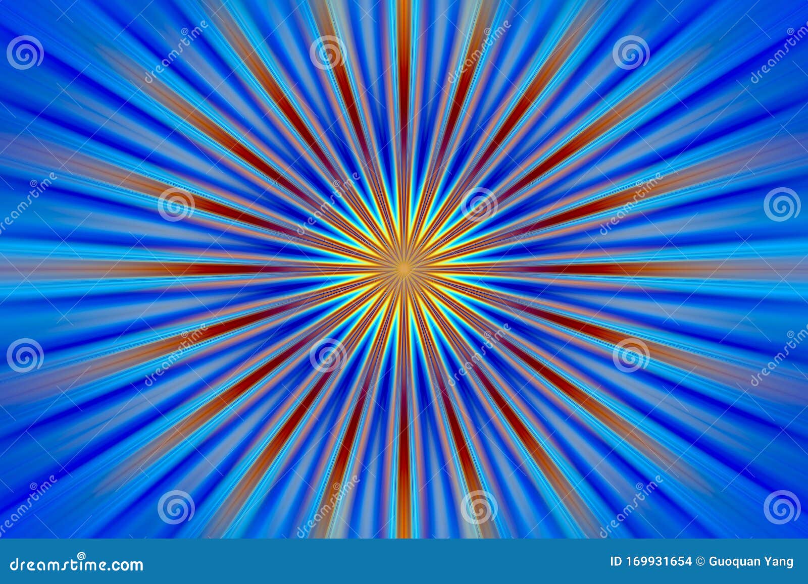 Radial Color Line Background Stock Illustration - Illustration of ...
