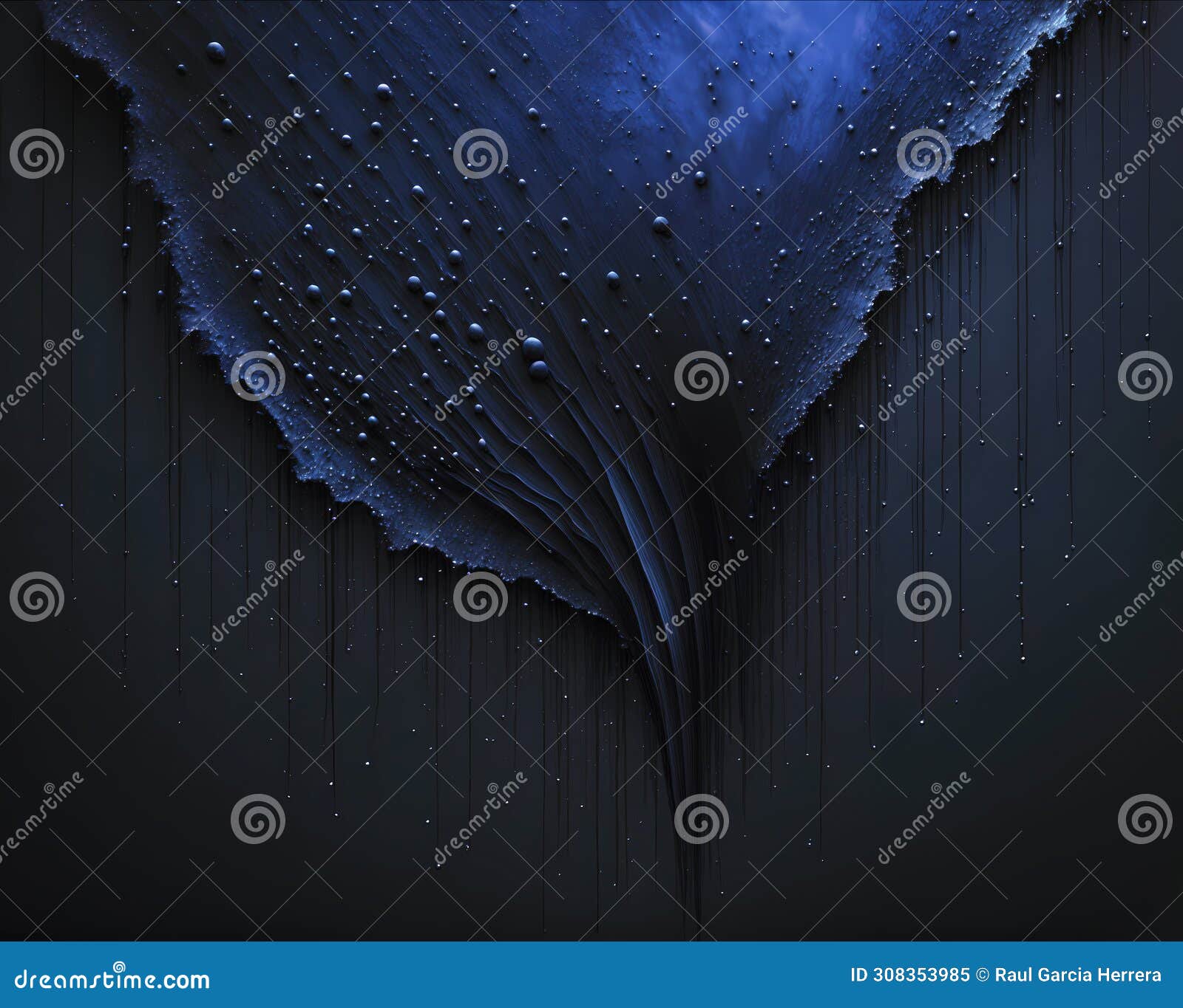 Abstract Dynamic Dispersion Effect Background for Texture. Blue ...
