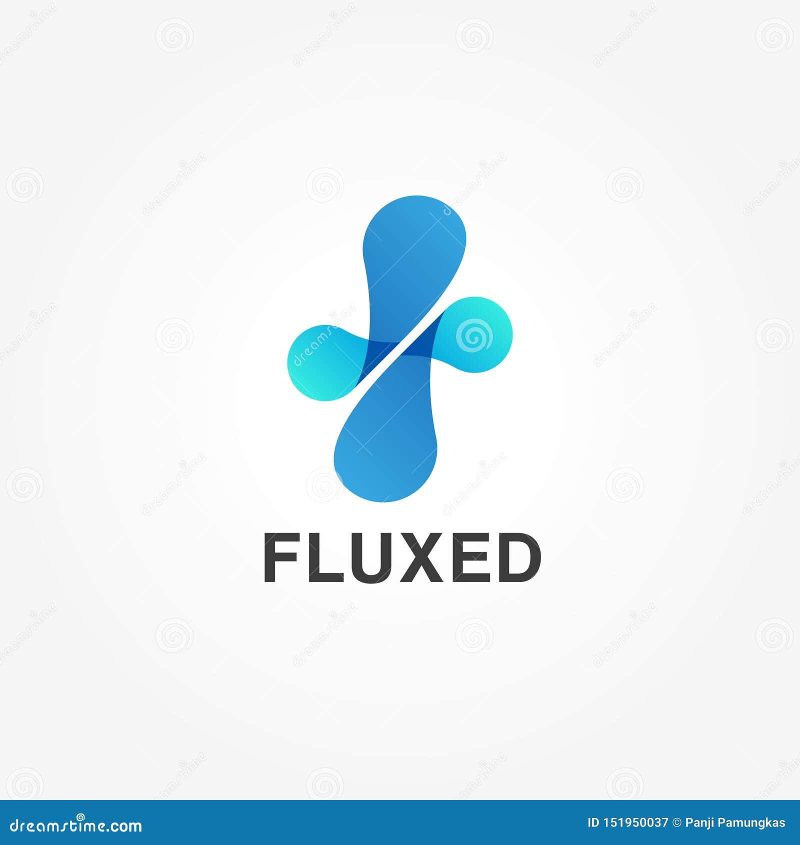 Abstract Dynamic Fluid Logo Sign Symbol Icon Stock Illustration ...
