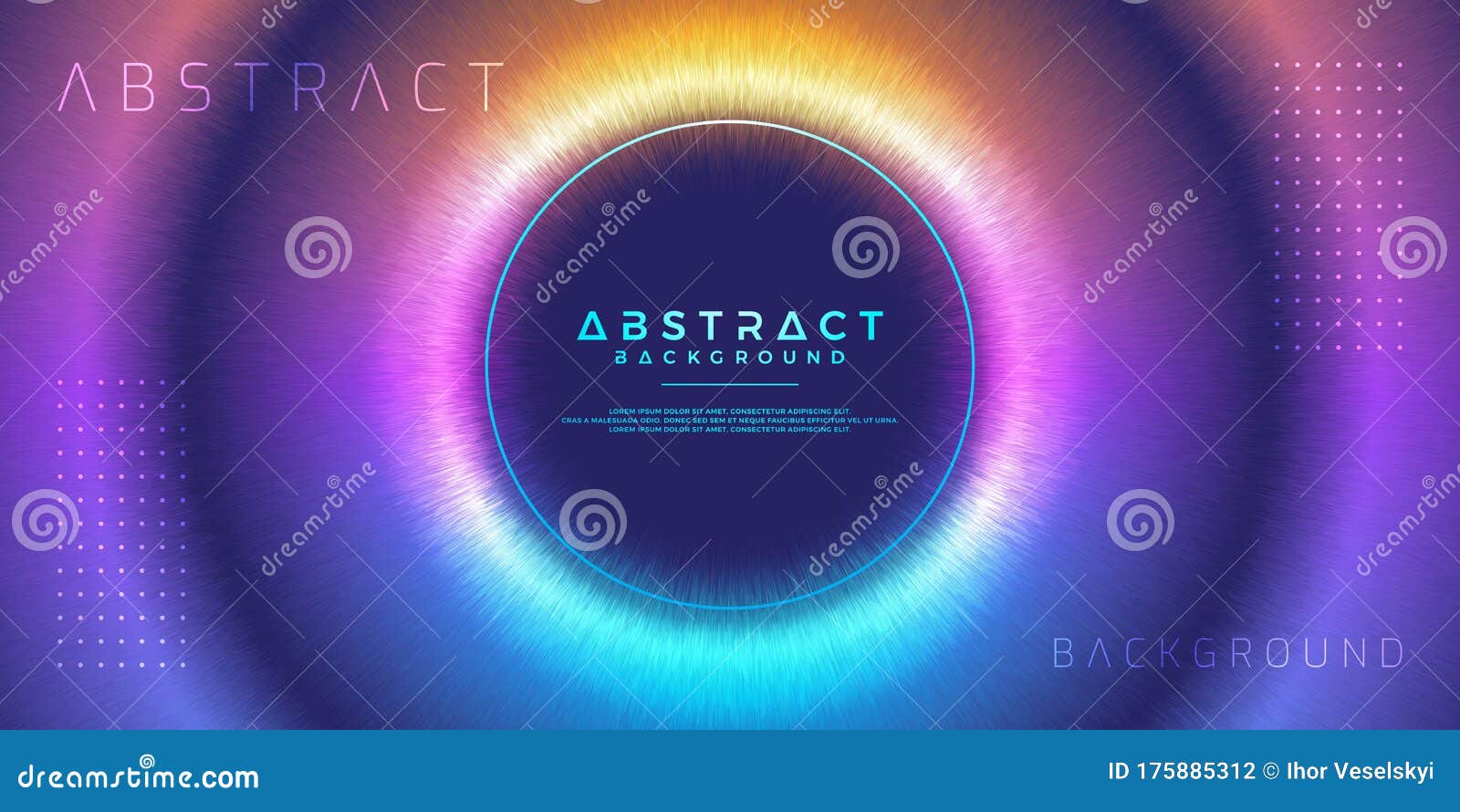 Abstract, Dynamic, Modern Circle Background for Your Design Element and ...