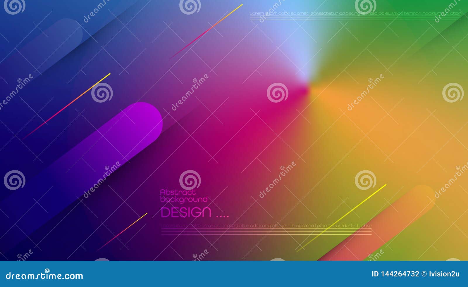 Abstract Dynamic Motion of Geometric Shape, Pattern Composition ...