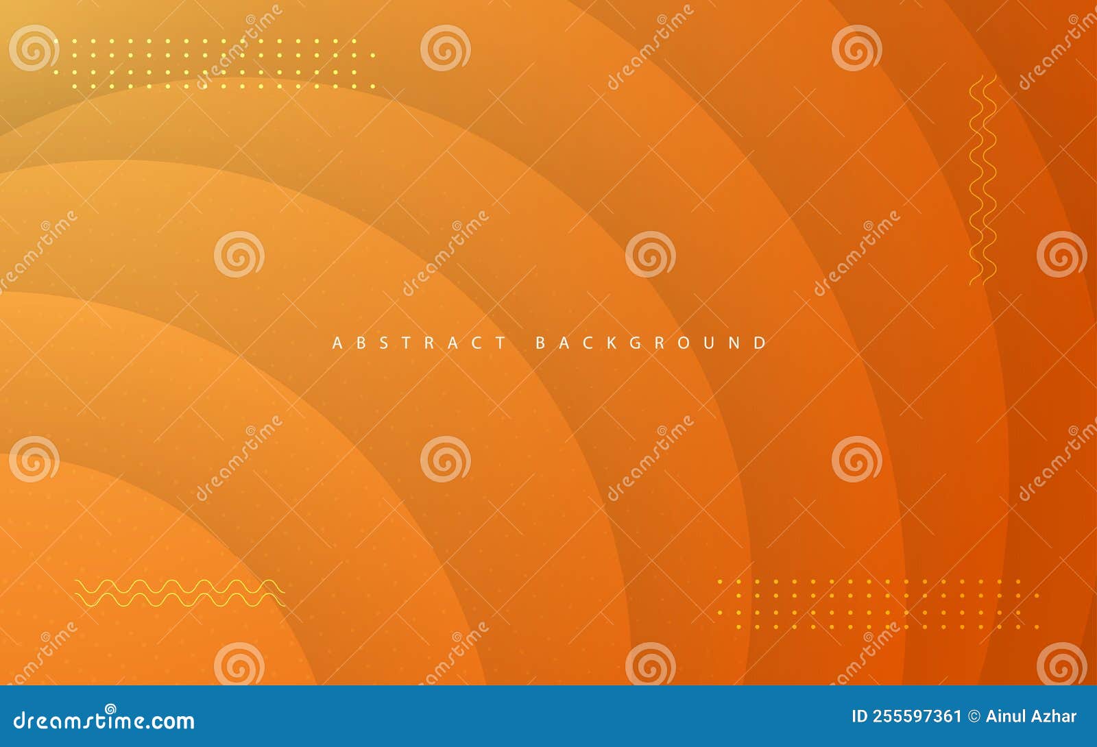 Abstract Dynamic Orange Gradient Circle Shadow and Light Modern Design ...
