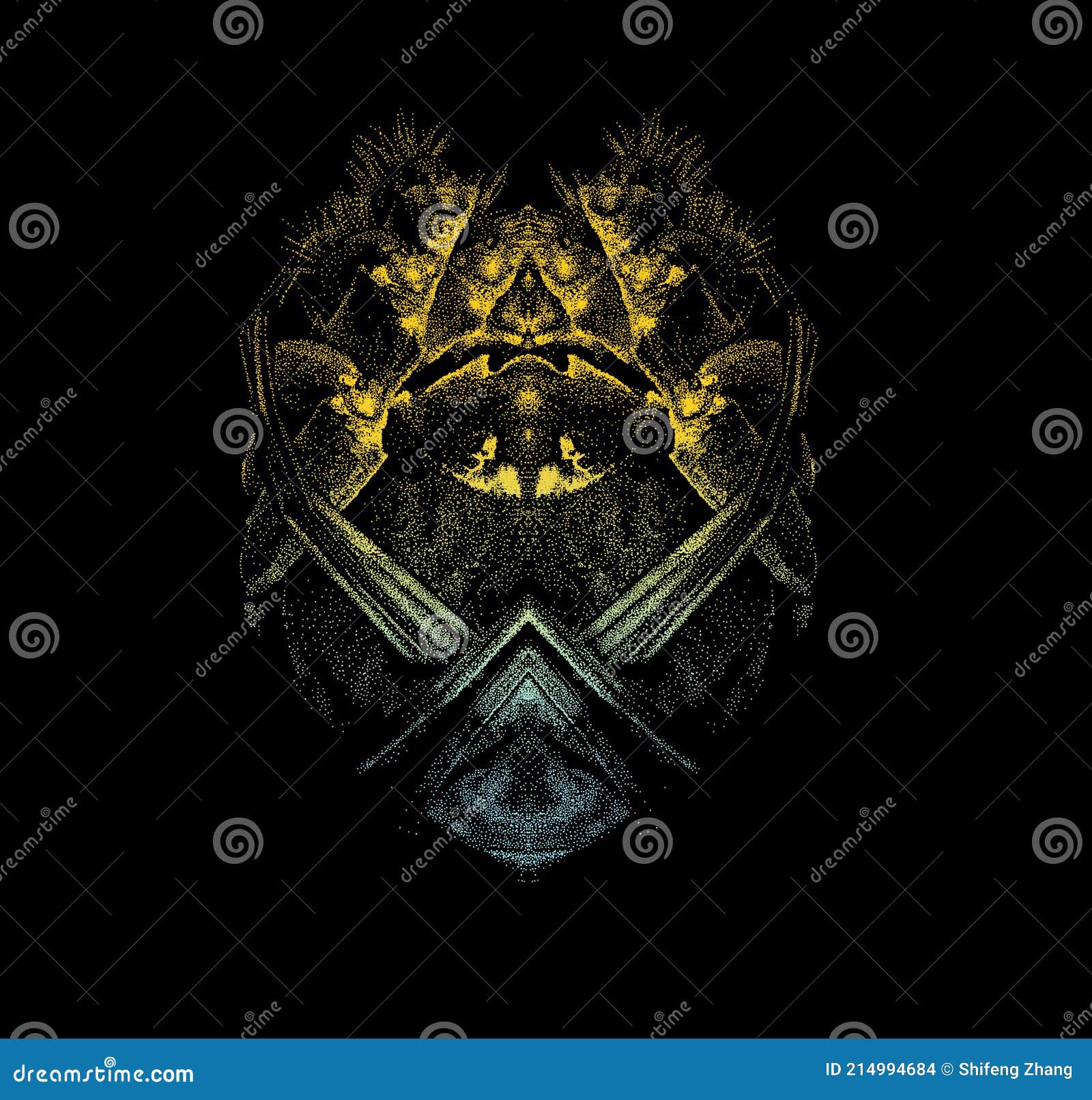 Abstract Dynamic Pattern.overlapping Background. Decorative Greeting ...