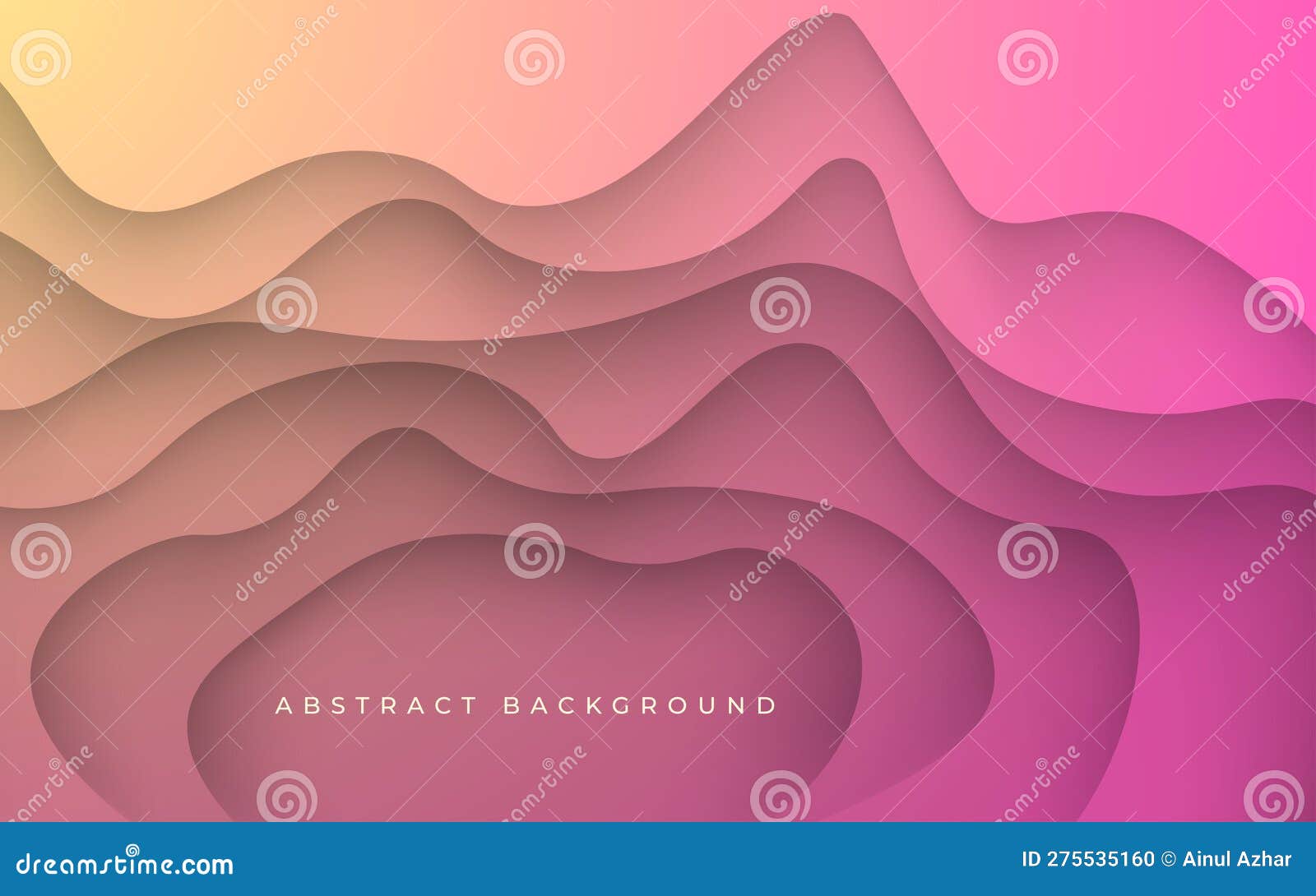 Abstract Dynamic Pink Soft Diagonal Shape Shadow Wavy Background. Stock ...