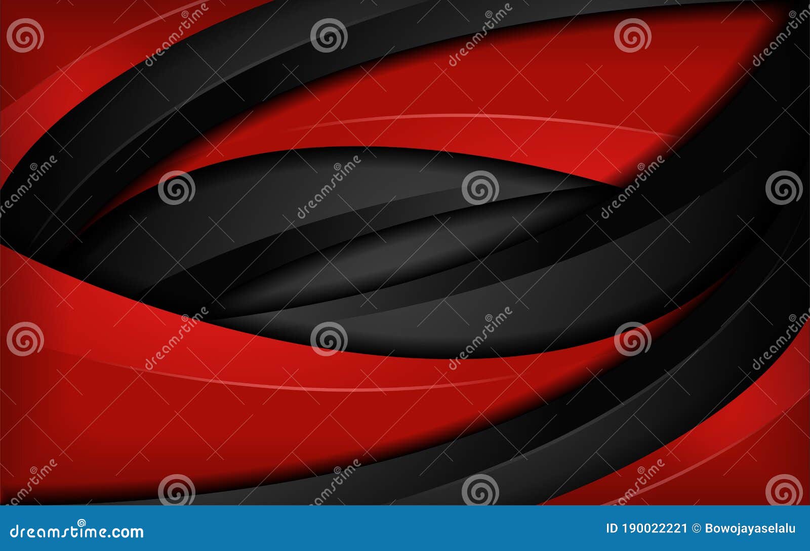 Abstract Dynamic Red and Black Combination Background Design Stock ...