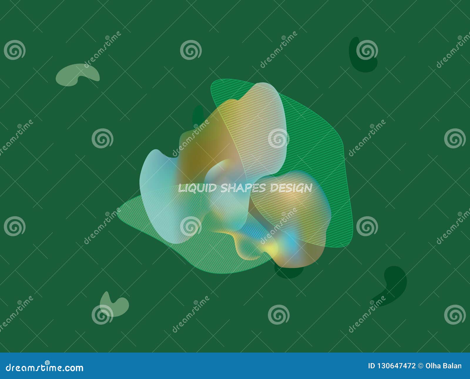Abstract Dynamic Shapes Vector Design Stock Vector - Illustration of ...