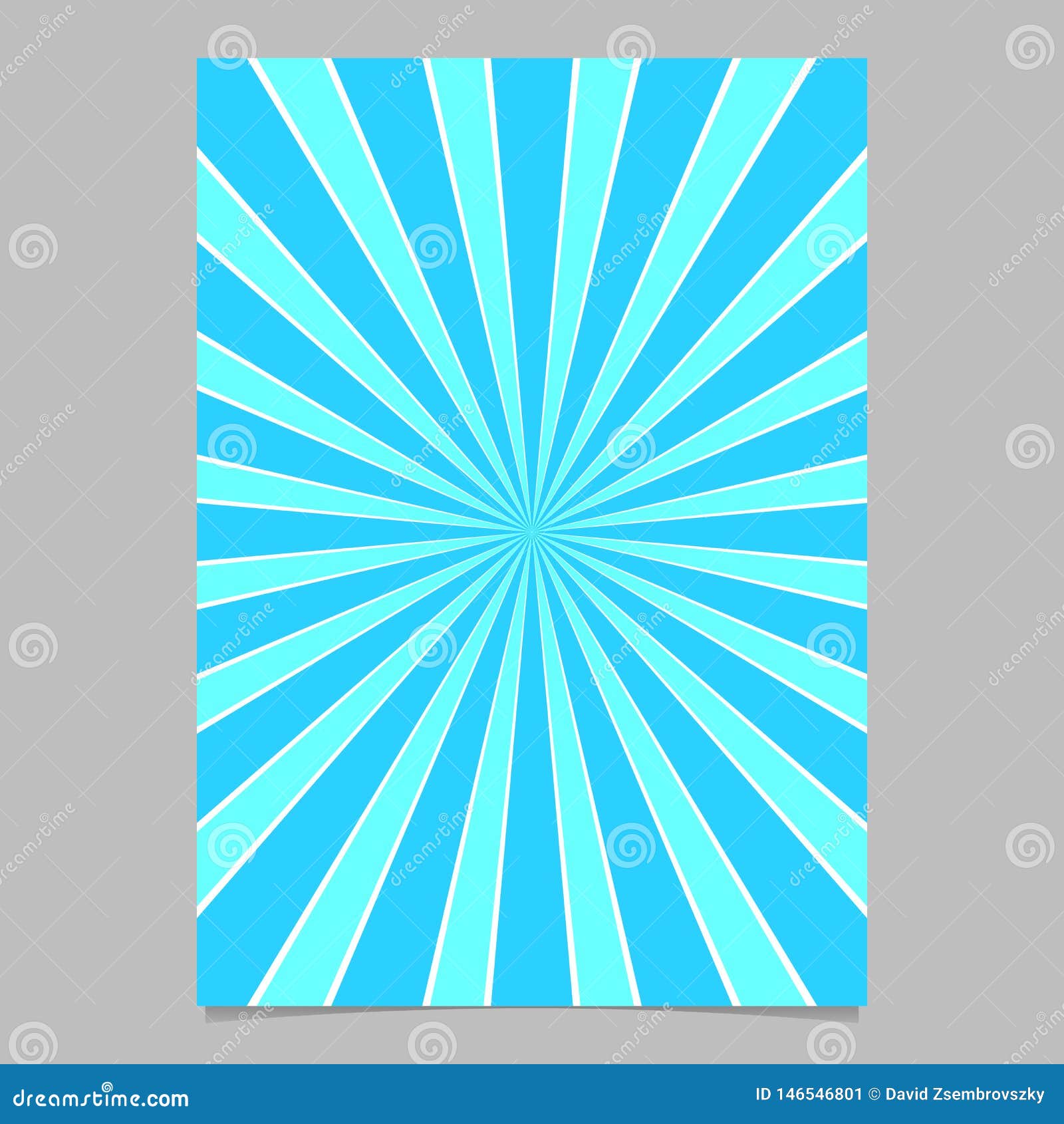 Abstract Dynamic Star Burst Card Background Template Stock Vector ...