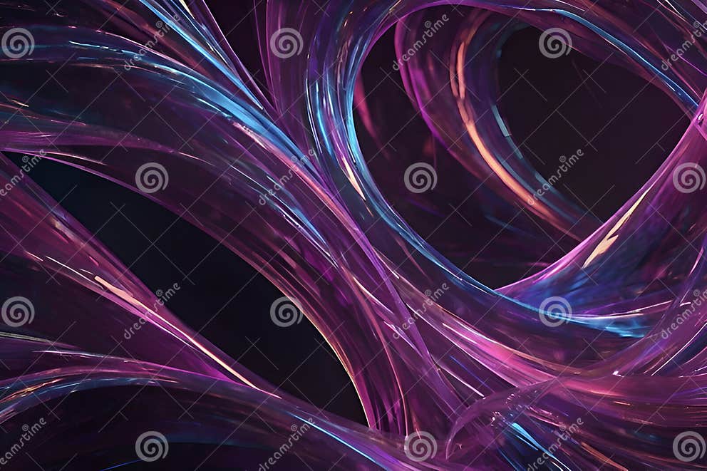Abstract Dynamic Wave Background with Smooth Flowing Motion Effect ...