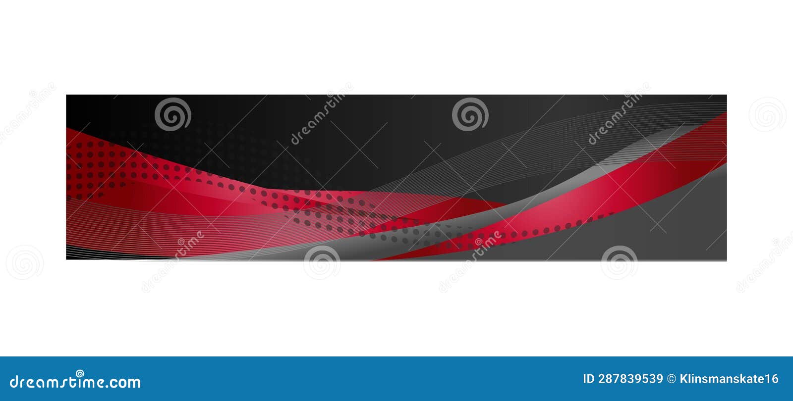 Abstract Dynamic Wavy Horizontal Header or Banner Design Background ...