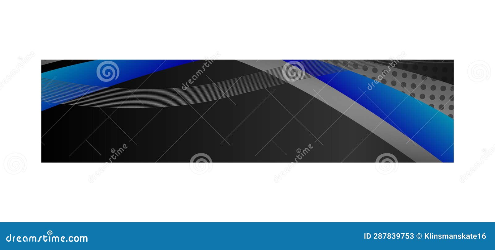 Abstract Dynamic Wavy Horizontal Header or Banner Design Vector Stock ...