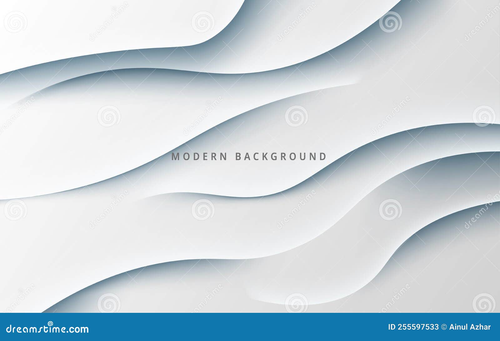 Abstract Dynamic Wavy Shadow and Light Modern Design Geometric ...