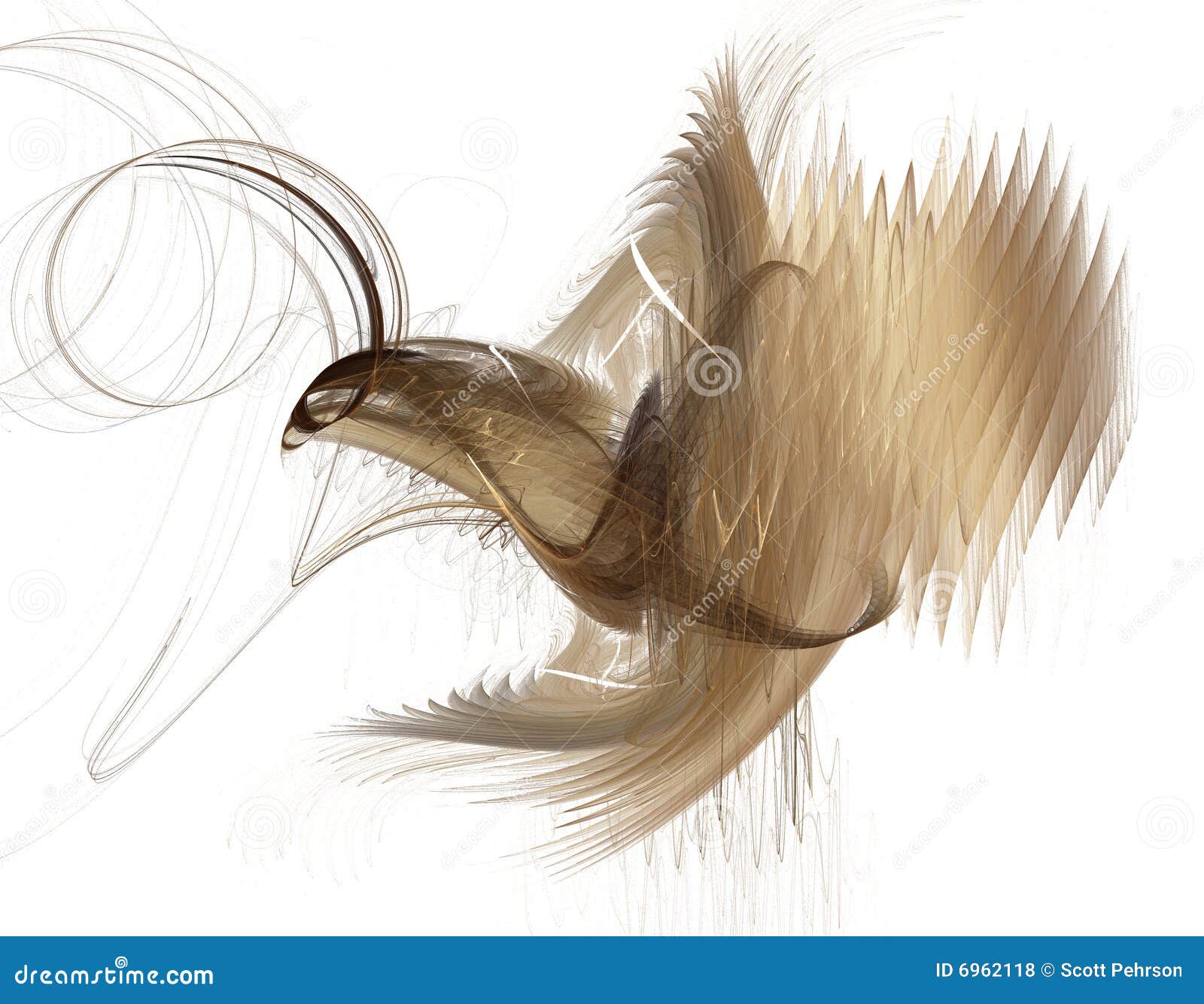 Abstract Eagle stock illustration. Illustration of flying - 6962118