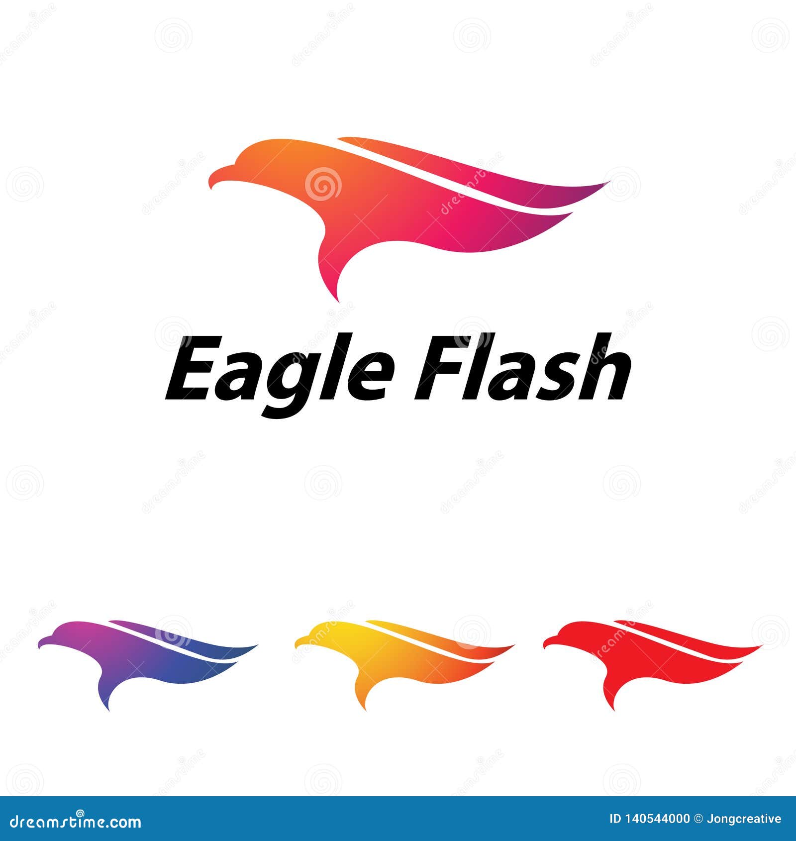 Abstract Eagle Hawk Simple Logo Symbol Illustration Stock Vector ...