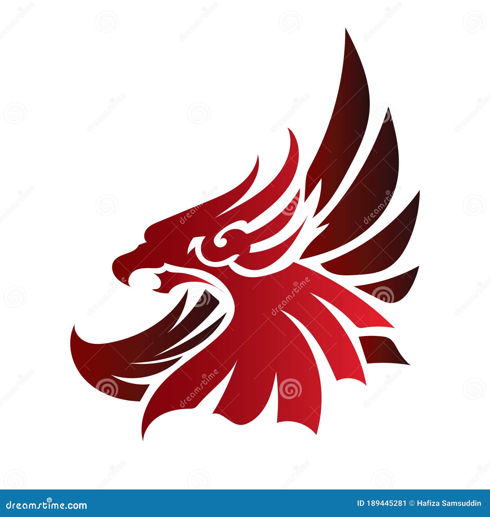 Abstract Eagle Icon. Vector Illustration Decorative Design Stock Vector ...