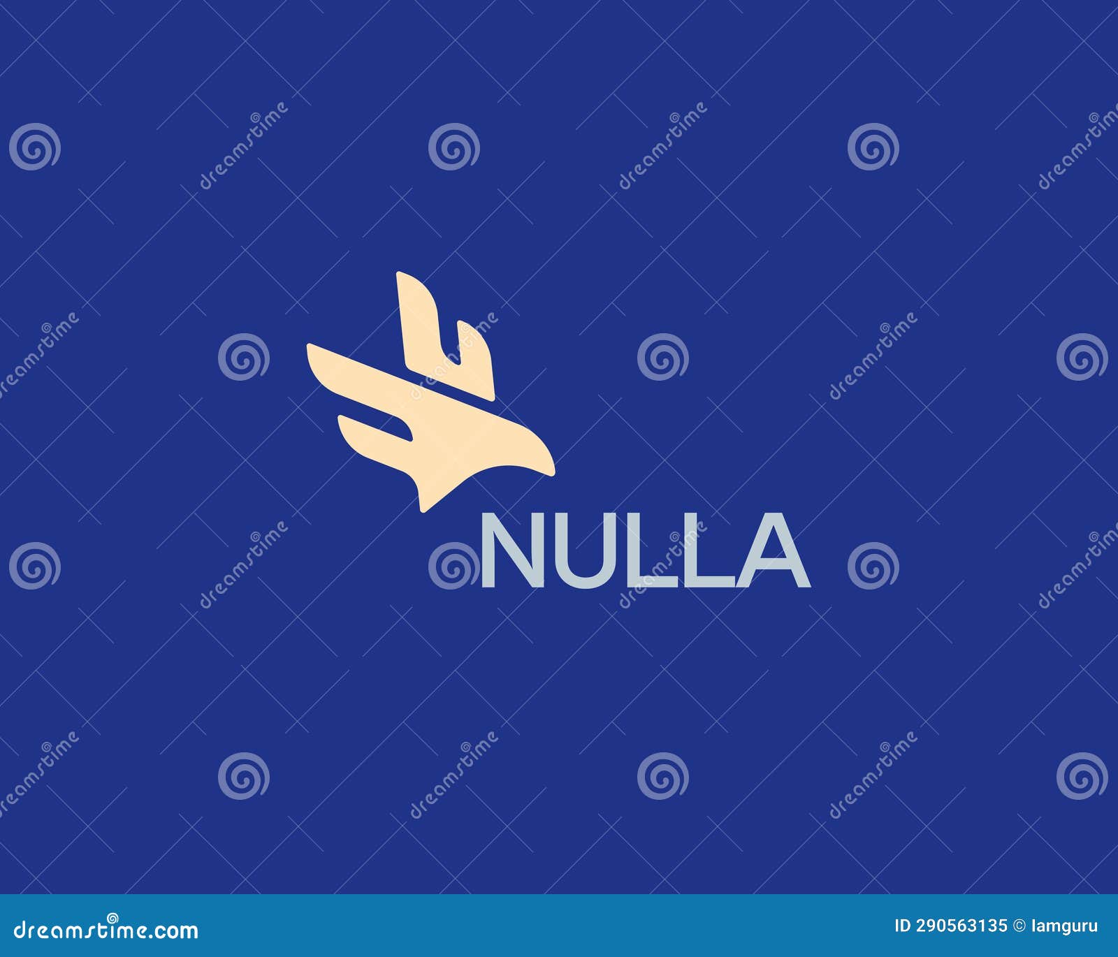 Abstract Eagle Logo. Bird Icon. Creative Hawk Falcon Logotype. Freedom ...