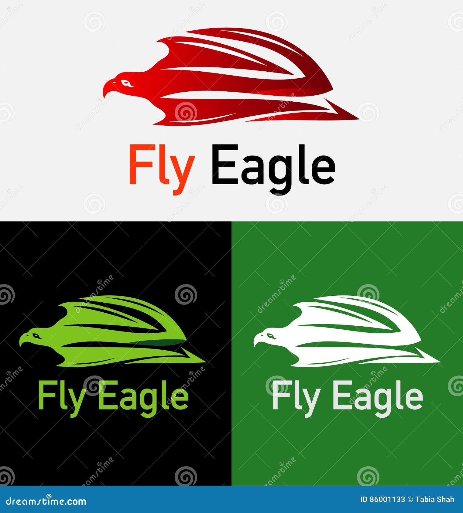 Abstract Eagle Logo stock vector. Illustration of badge - 86001133