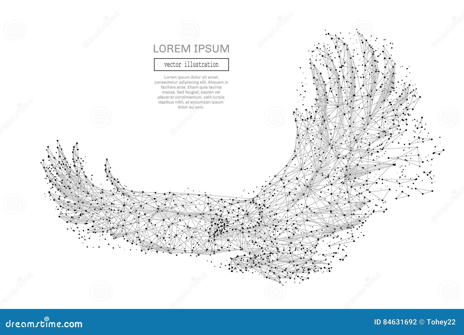 Eagle Polygon Vector Stock Illustrations – 272 Eagle Polygon Vector ...
