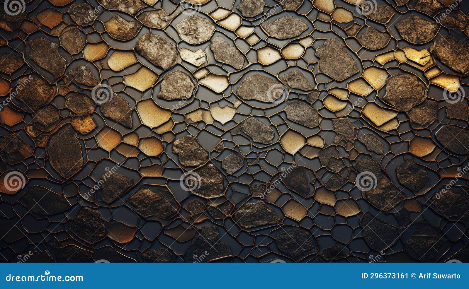 Abstract Earth Design: Concrete Wall with Textured Brick Pattern Stock ...
