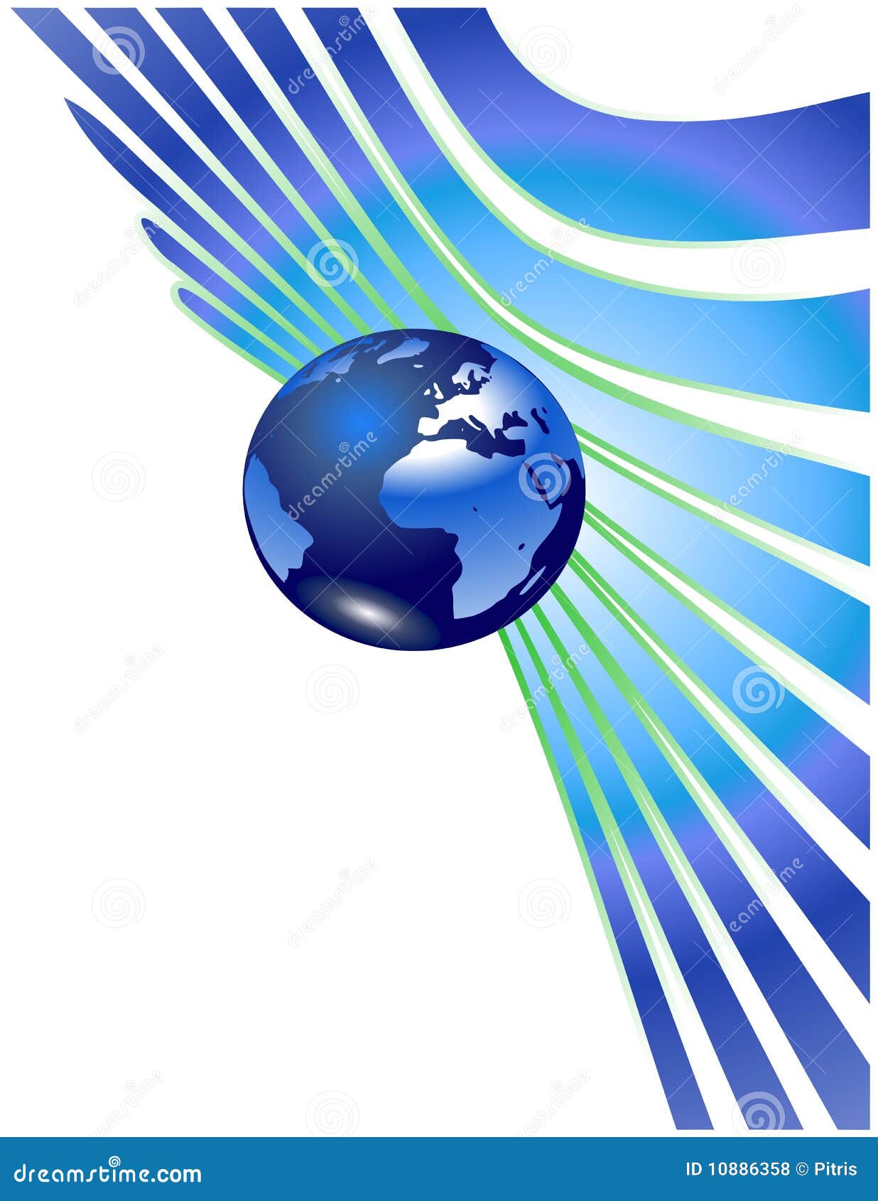 Abstract Earth globe stock illustration. Illustration of globe - 10886358
