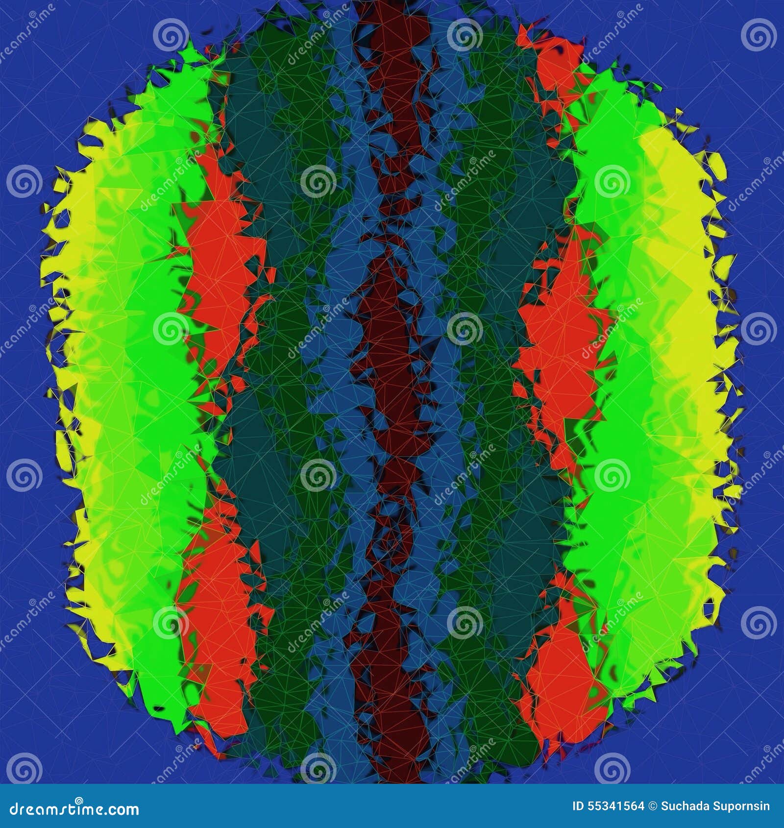 Abstract Earth Green Blue Color Wallpapwer Stock Illustration ...