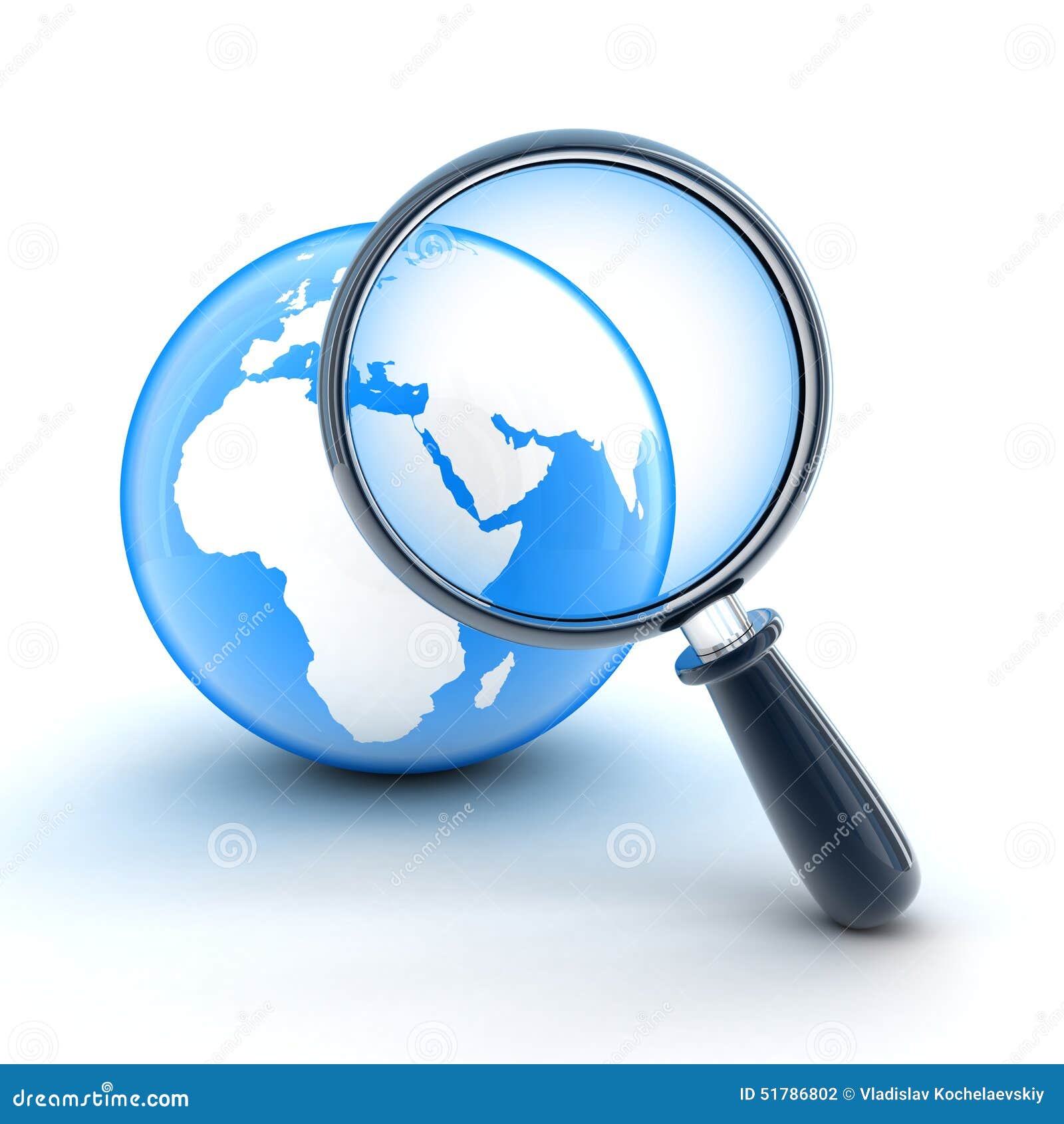 Abstract earth and lens stock illustration. Illustration of world ...