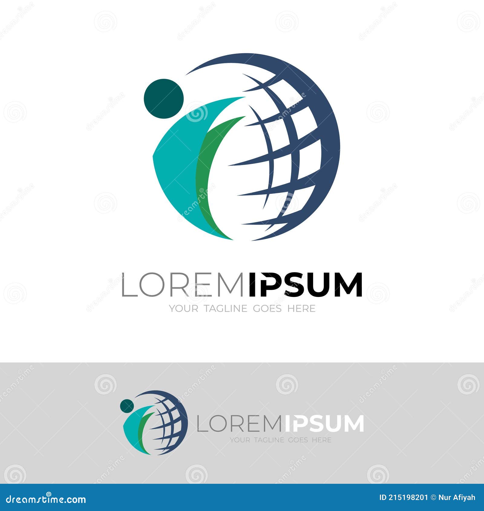 Abstract Earth Logo with People Design Community, Social Icon Stock ...