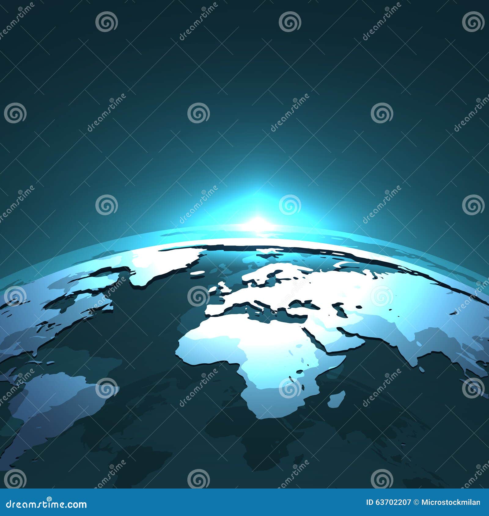 Abstract Earth Planet Background Stock Vector - Illustration of ...