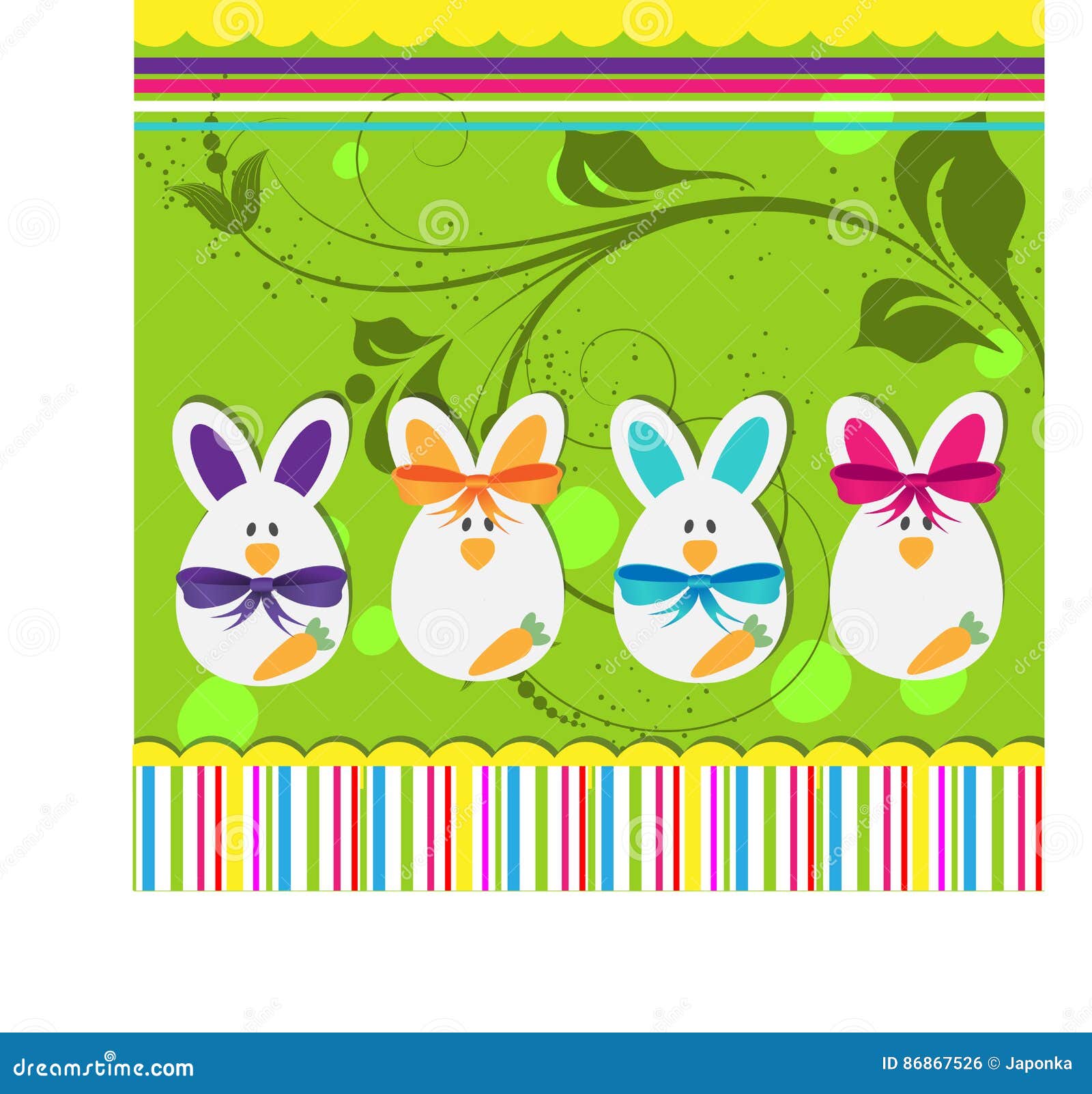 Abstract Easter Theme for Design Stock Illustration - Illustration of ...