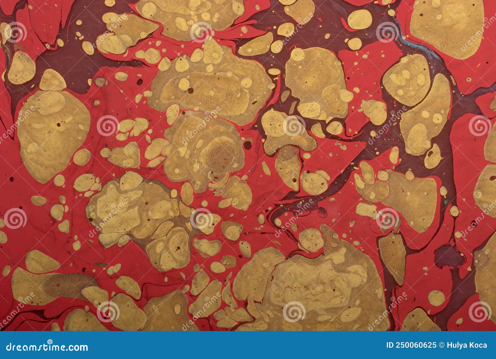Abstract Ebru Marbling Texture Background Design Stock Image - Image of ...