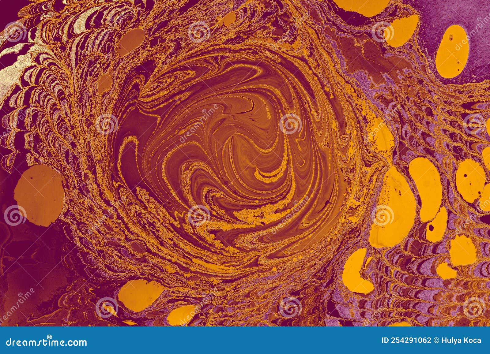 Abstract Ebru Marbling Texture Background Design Stock Photo - Image of ...