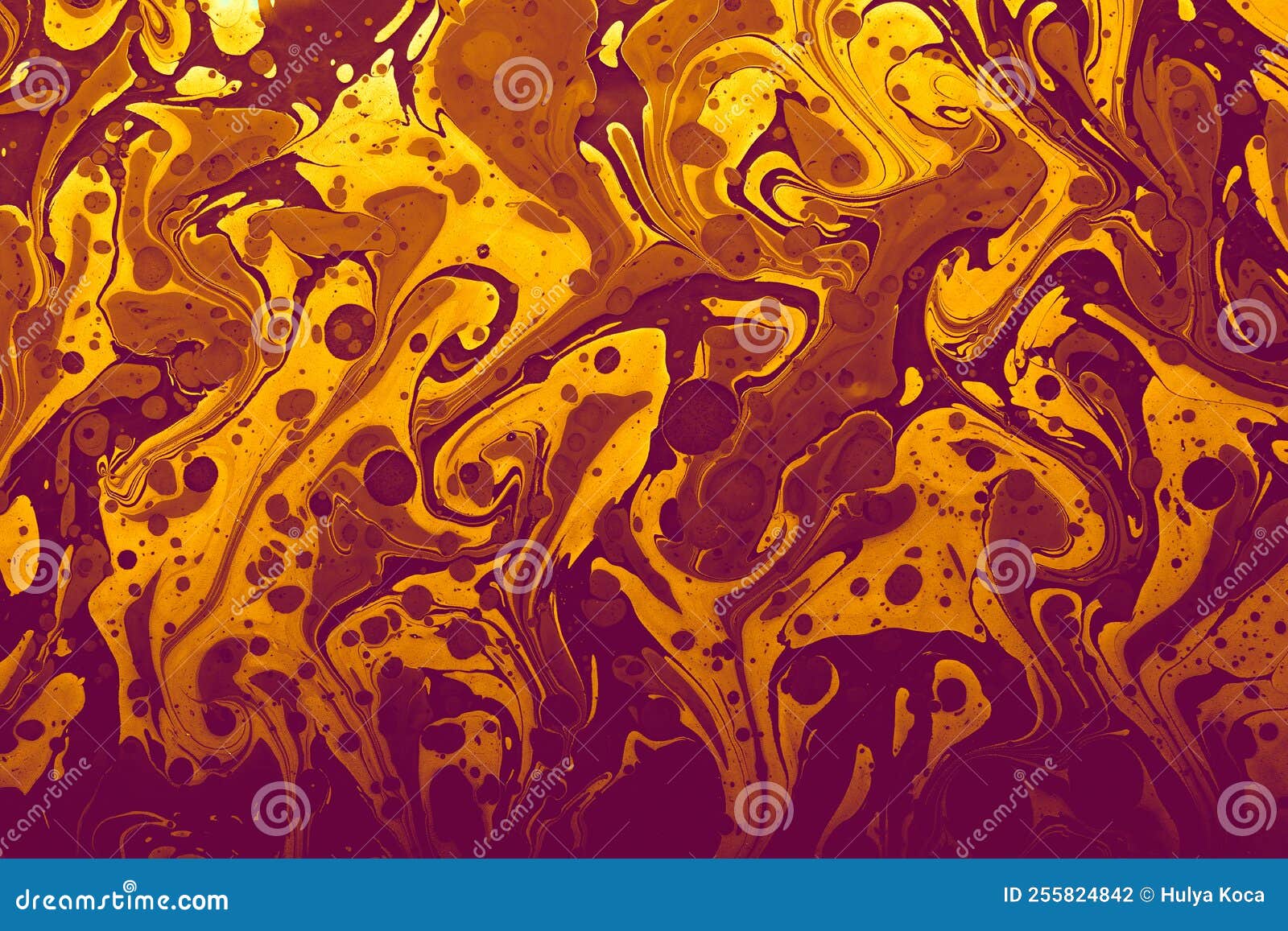 Abstract Ebru Marbling Texture Background Design Stock Photo - Image of ...