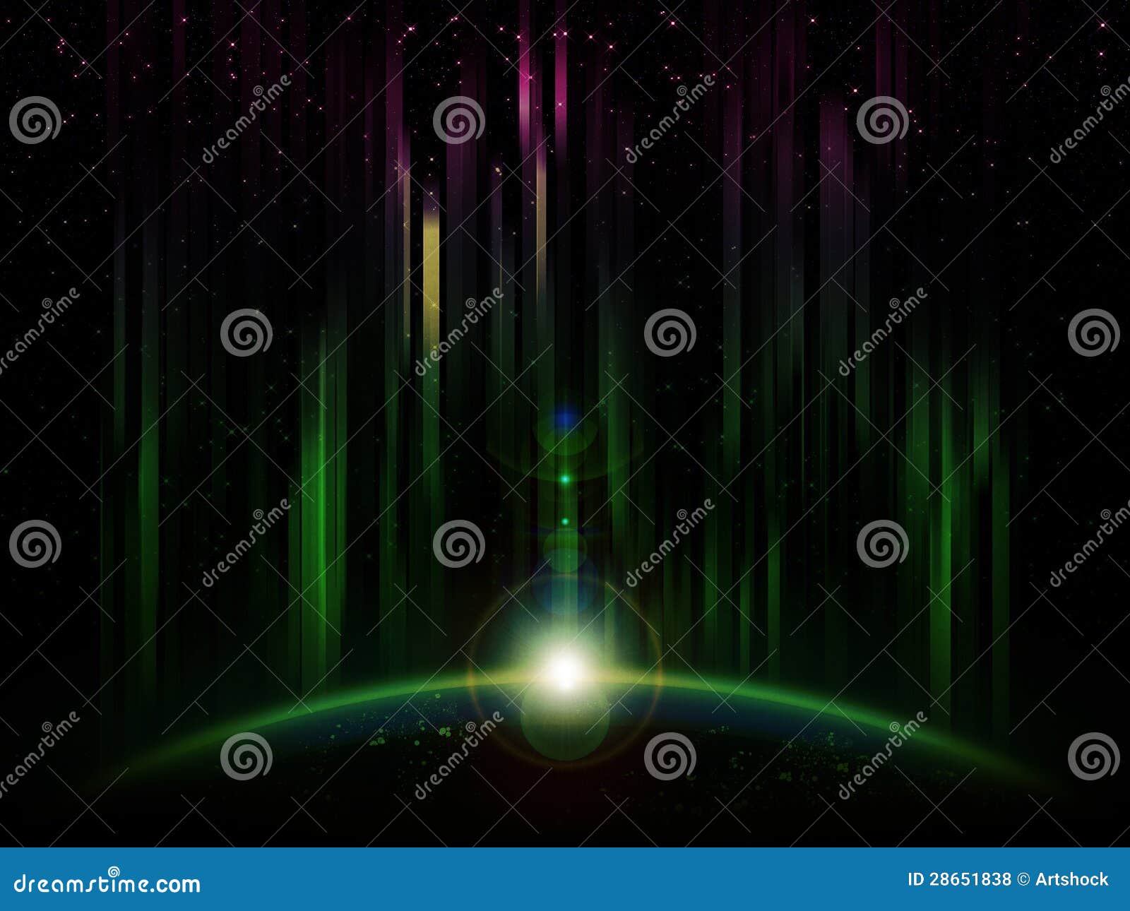 Abstract Eclipse Stock Illustration Illustration Of Star 28651838