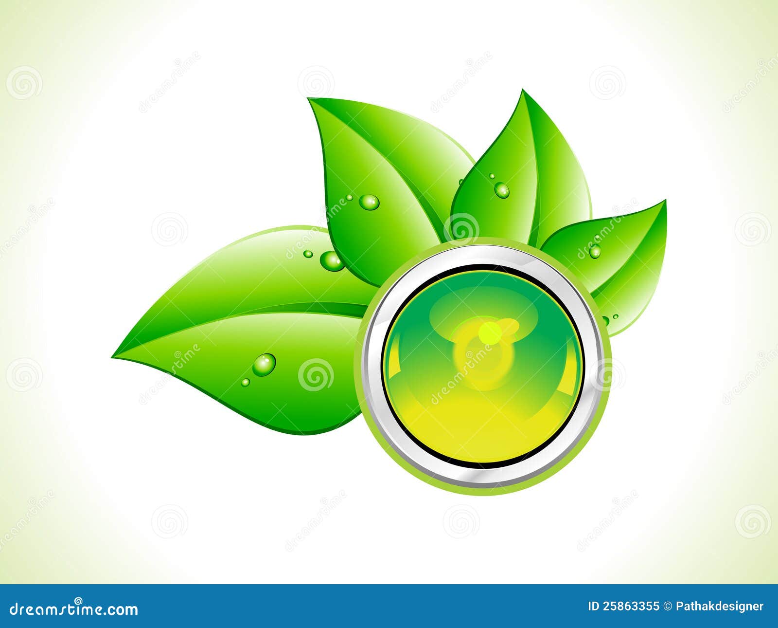 Abstract eco leaf concept stock vector. Illustration of backdrop - 25863355
