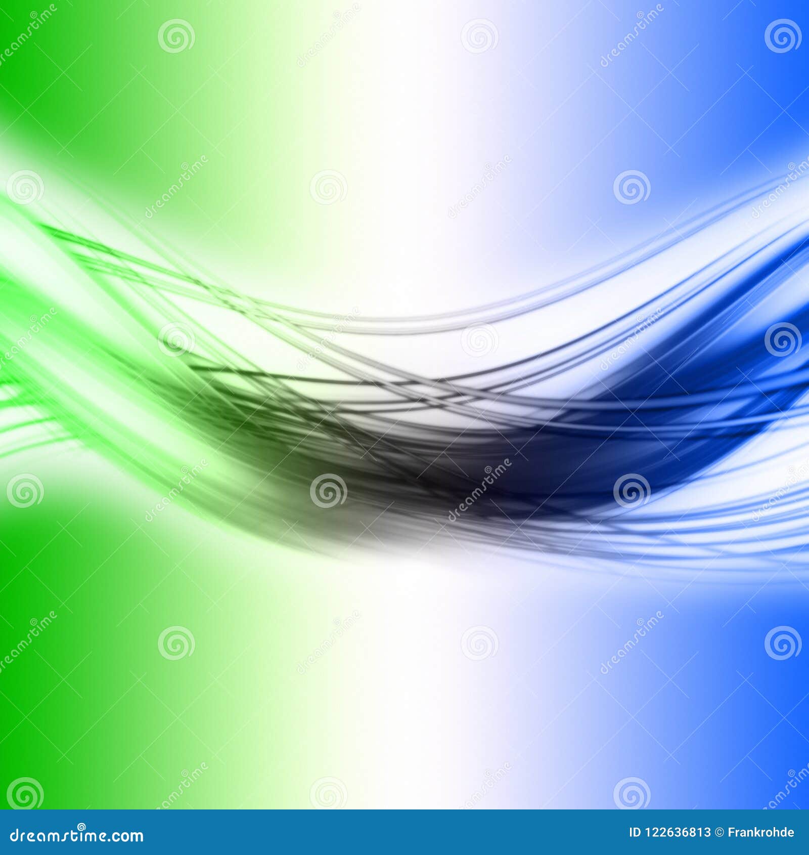 Abstract eco wave design stock illustration. Illustration of future ...