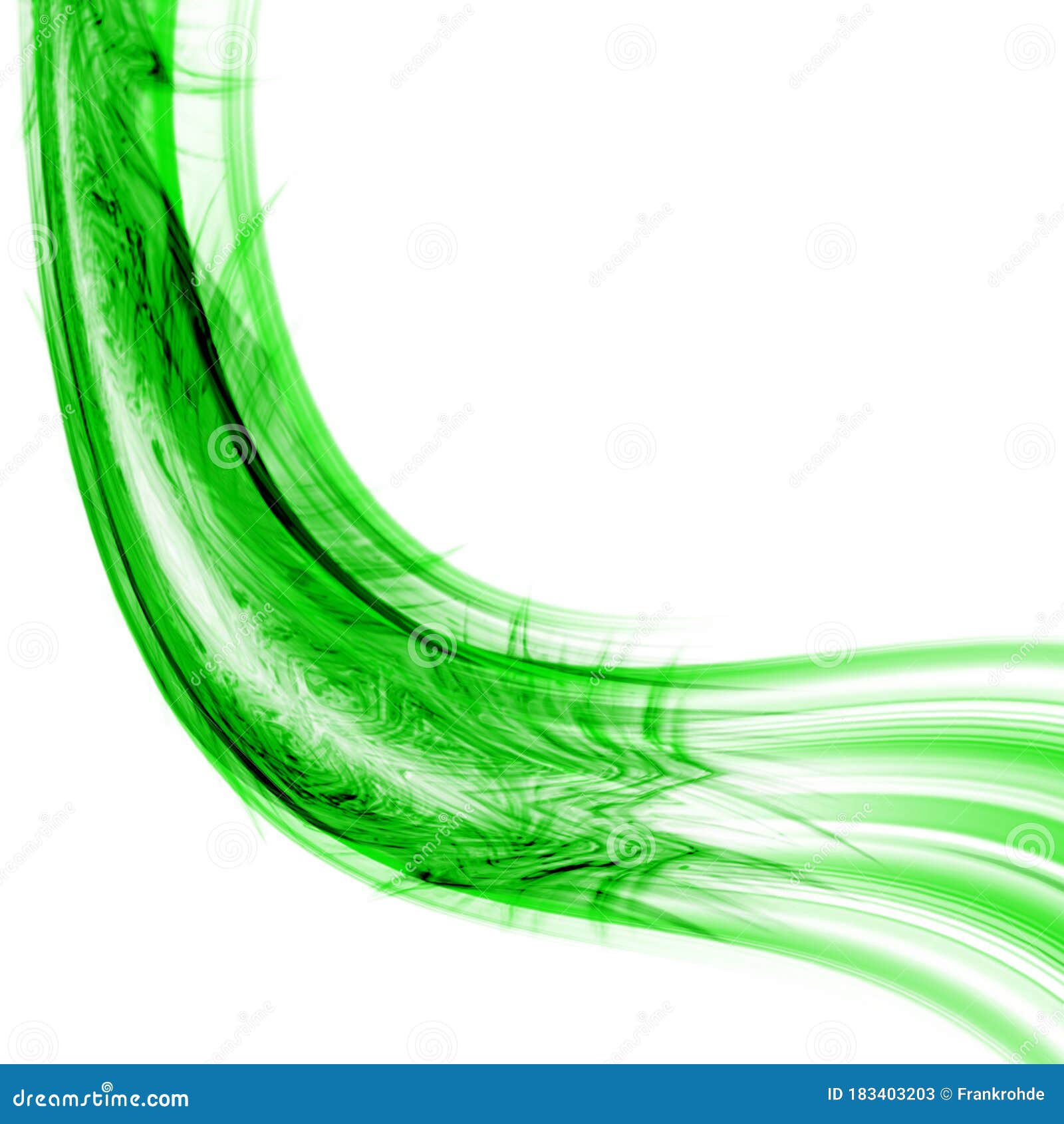 Abstract Eco Wave Design Illustraion Stock Illustration - Illustration ...