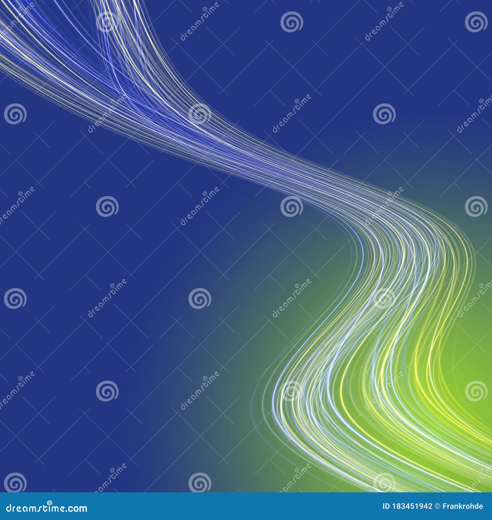 Abstract Eco Wave Design Illustraion Stock Illustration - Illustration ...