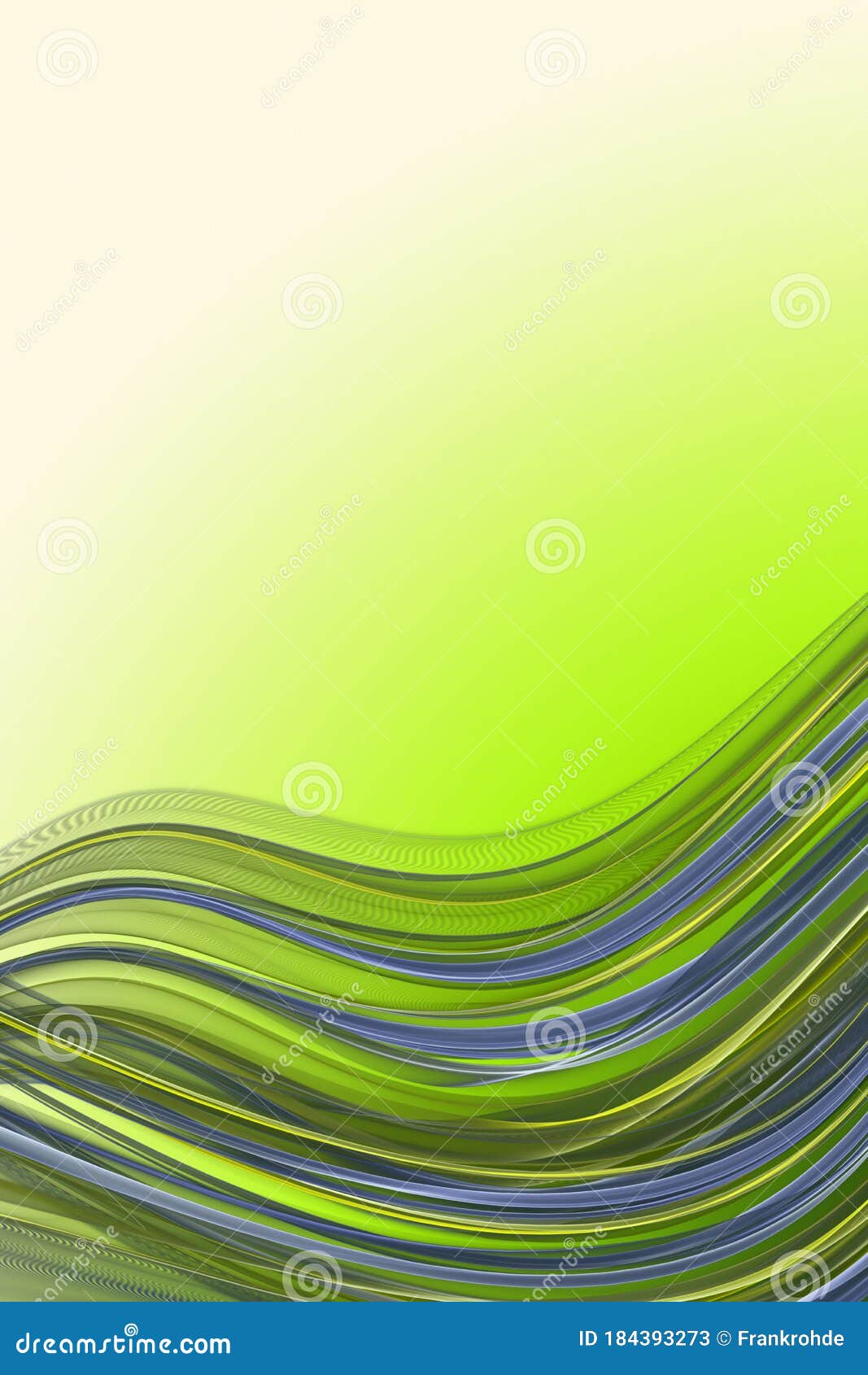 Abstract Eco Wave Design Illustraion Stock Illustration - Illustration ...