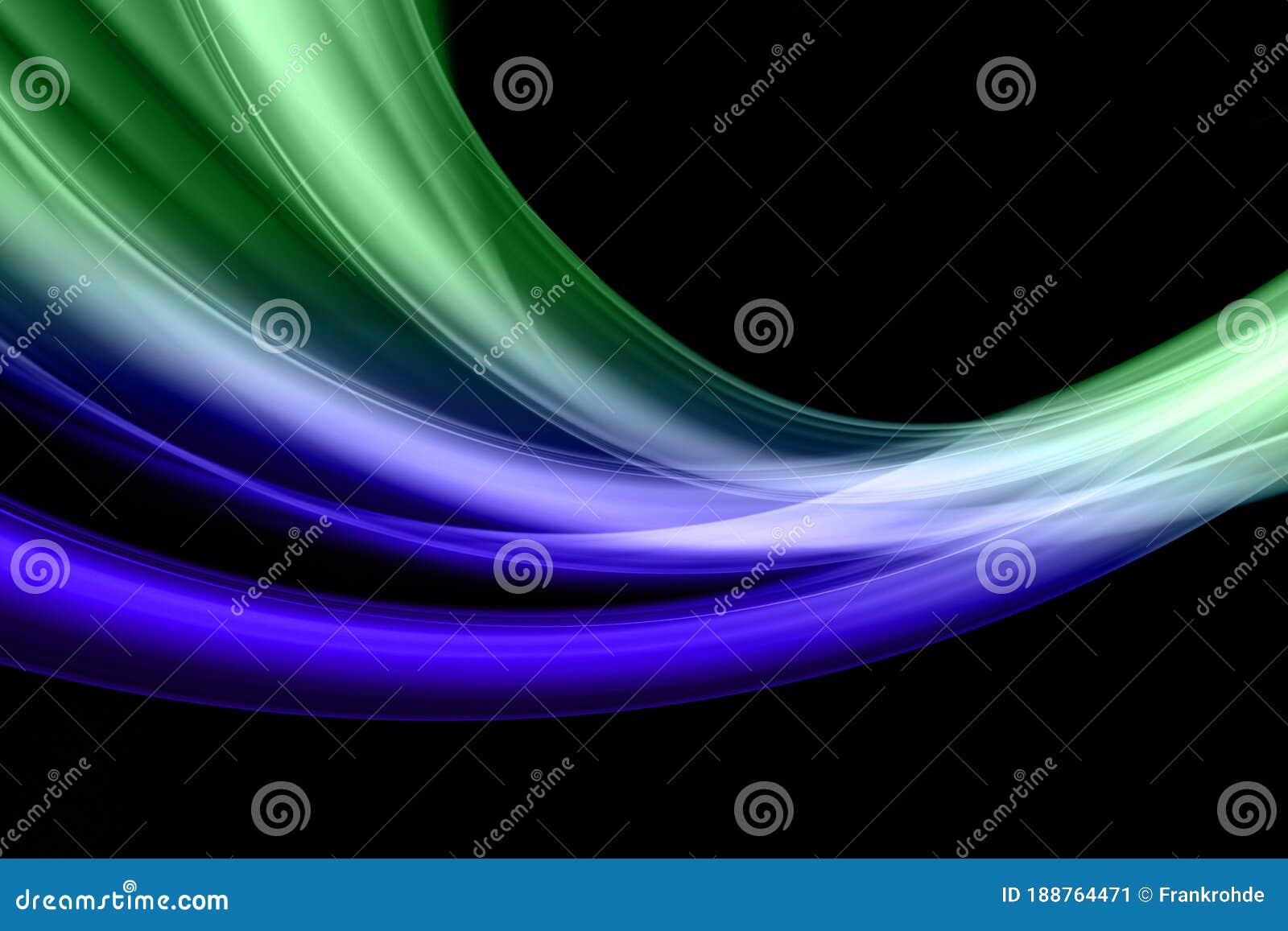 Abstract Eco Wave Design Illustraion Stock Illustration - Illustration ...