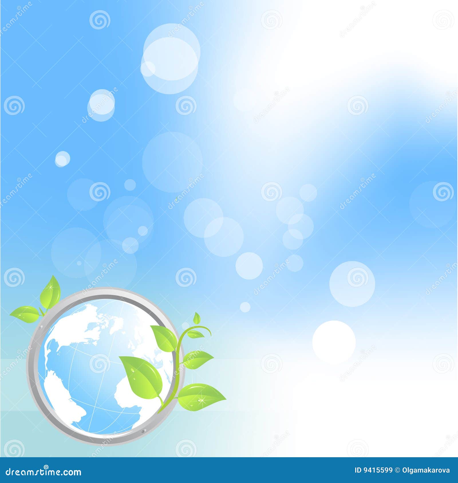 Abstract Ecology Background Stock Vector - Illustration of green, clear ...