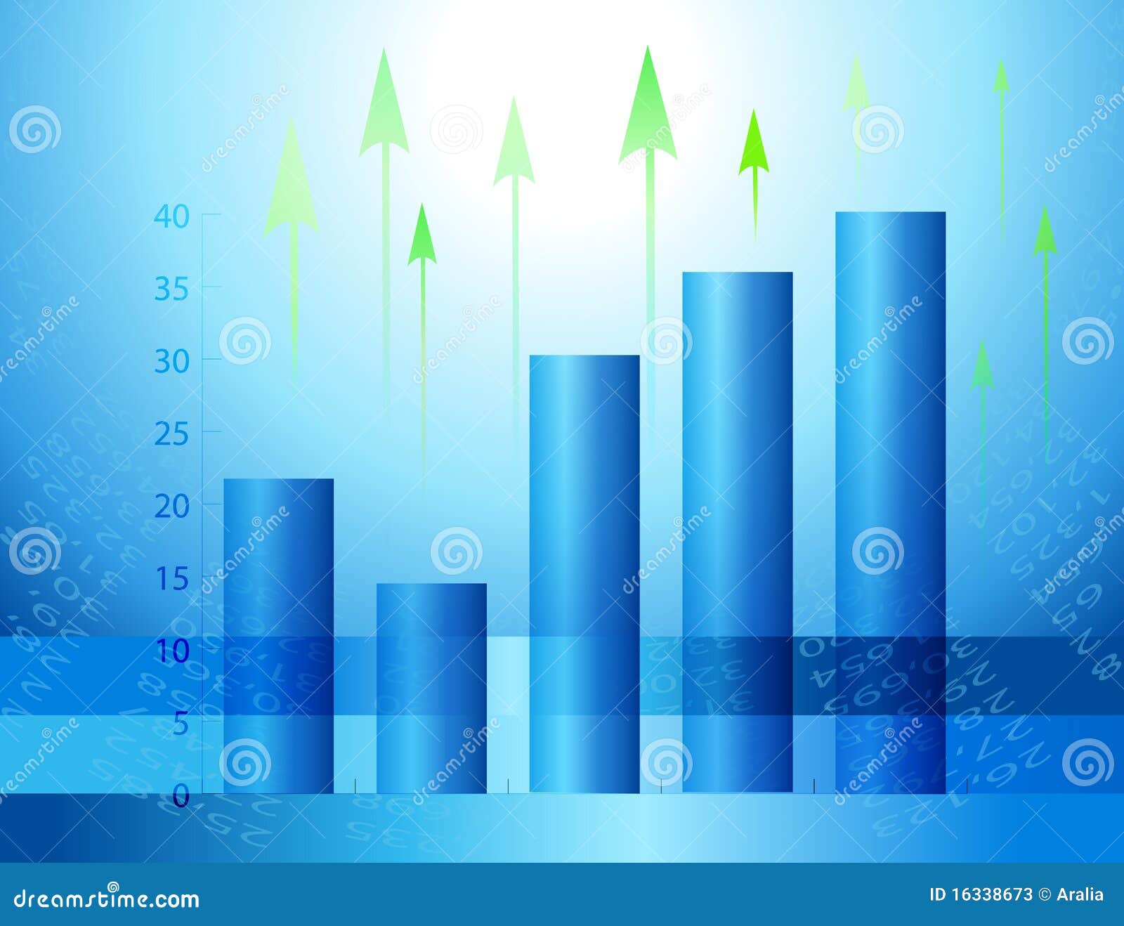 Abstract Economic Background Stock Illustration - Illustration of ...