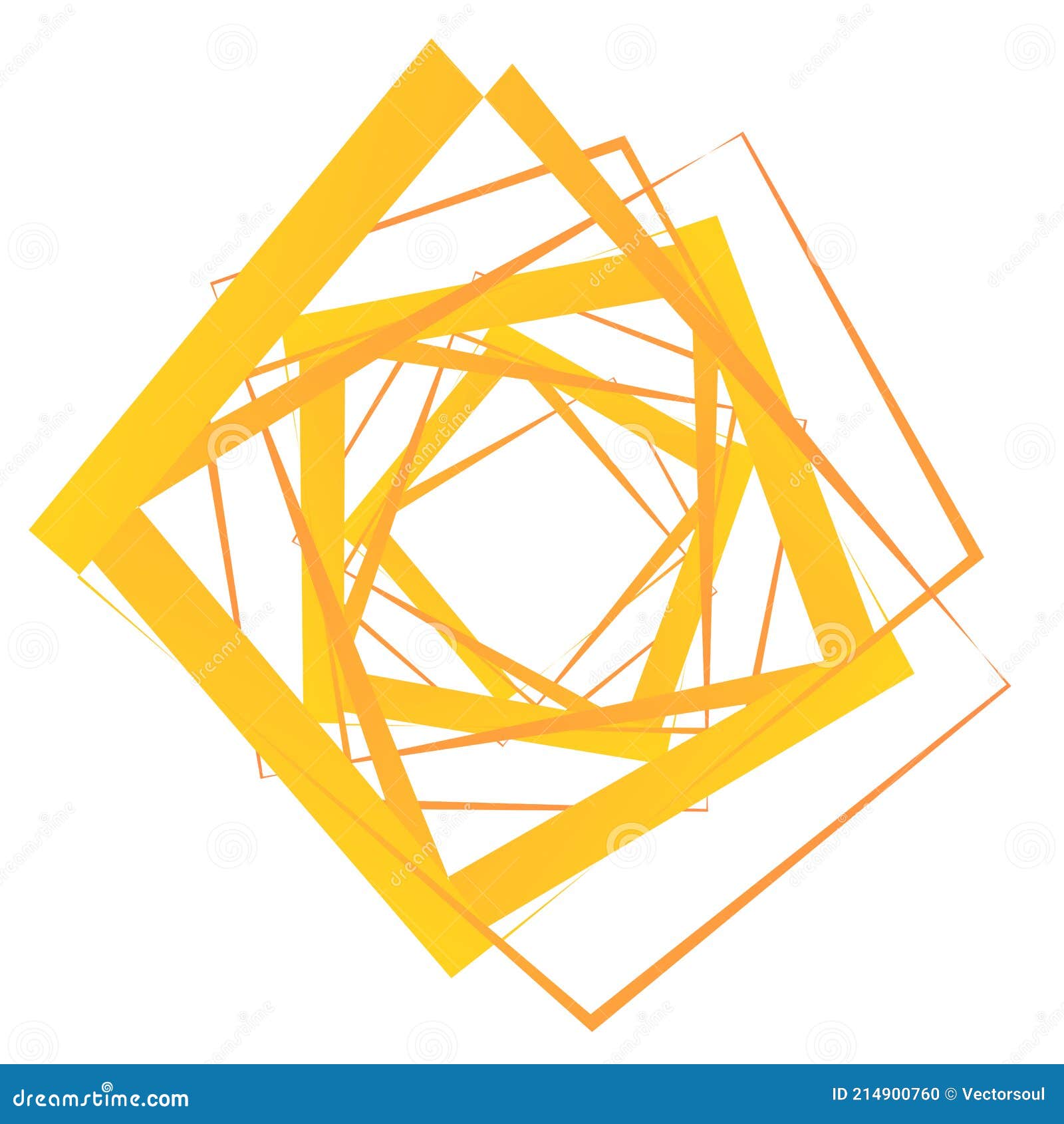 Abstract Edgy, Angular Vector Design Element. Geometric Abstract Shape ...