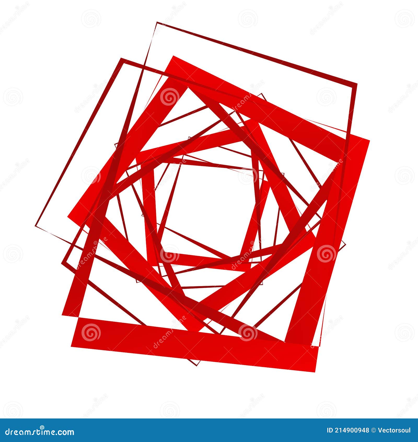 Abstract Edgy Angular Vector Design Element Geometric Abstract Shape