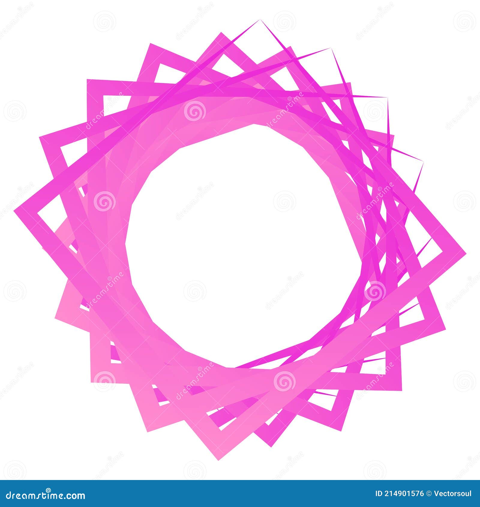 Abstract Edgy Angular Vector Design Element Geometric Abstract Shape