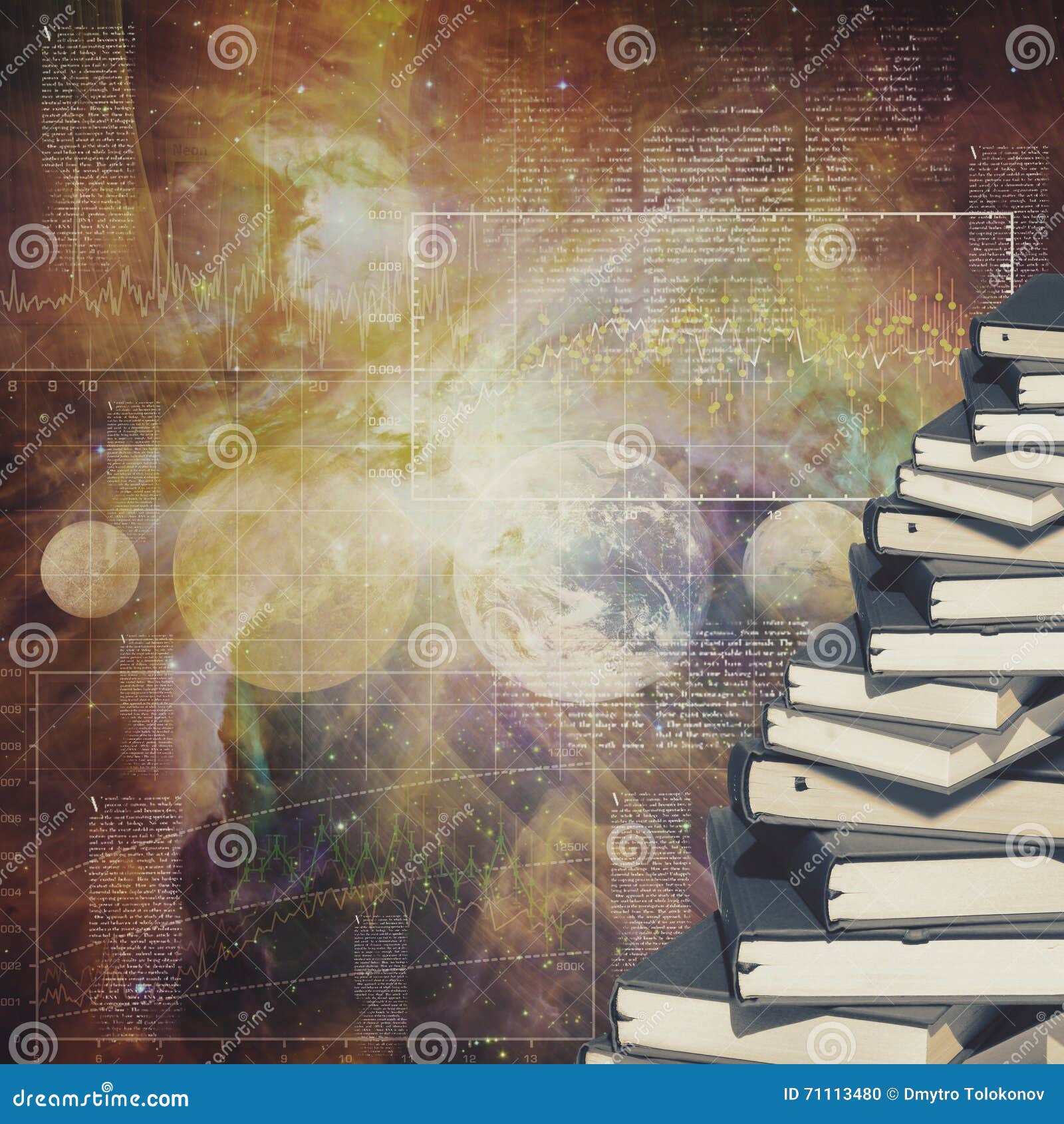 Abstract Education and Science Backgrounds Stock Photo - Image of human ...