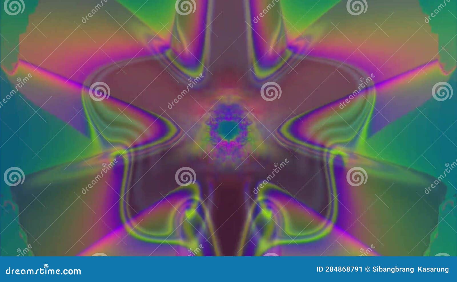 Abstract Effect Multicolor Moving Meditationl Visualization ...