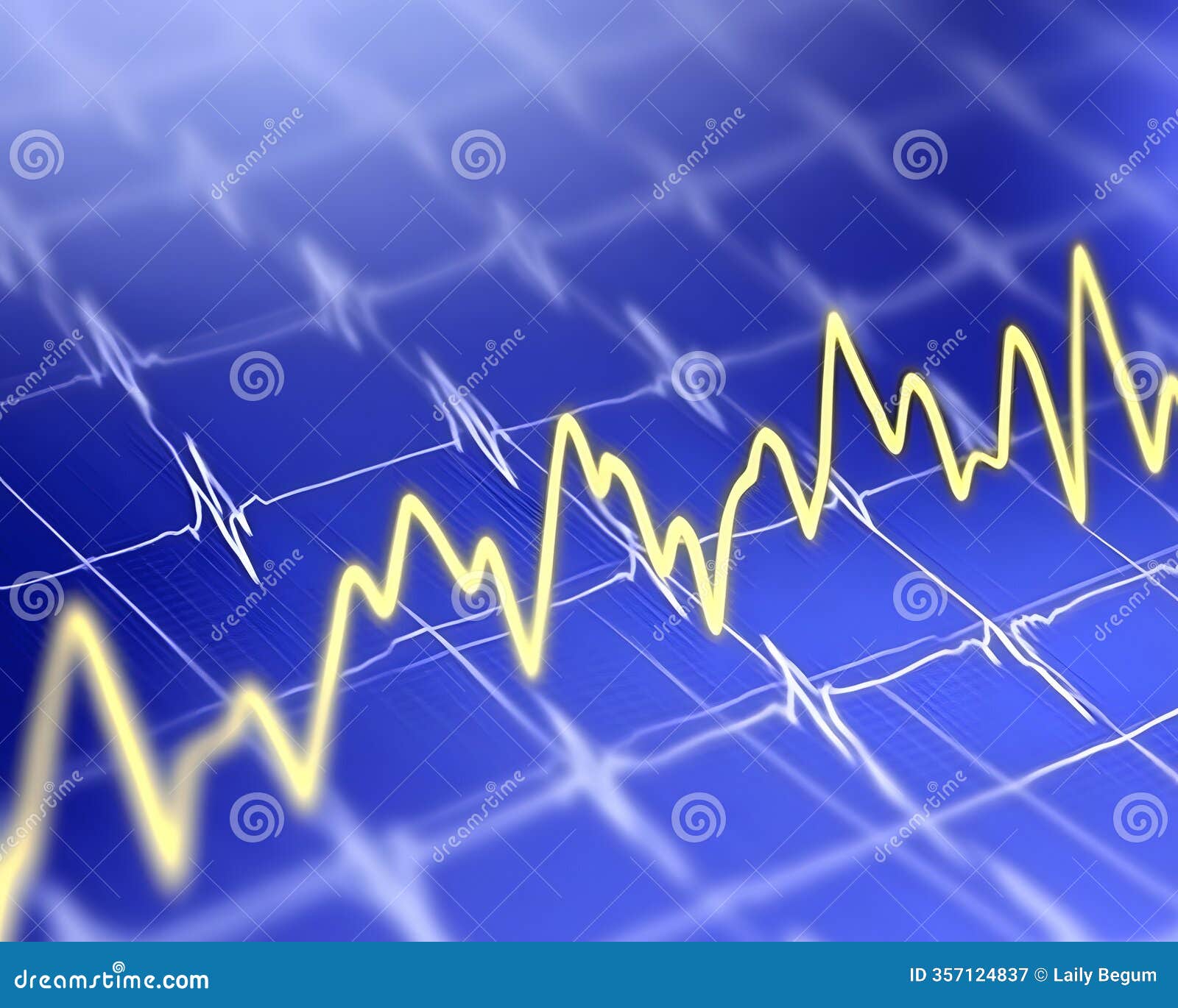 Abstract EKG Heartbeat Medical Graphic Data Royalty Free Image Stock ...